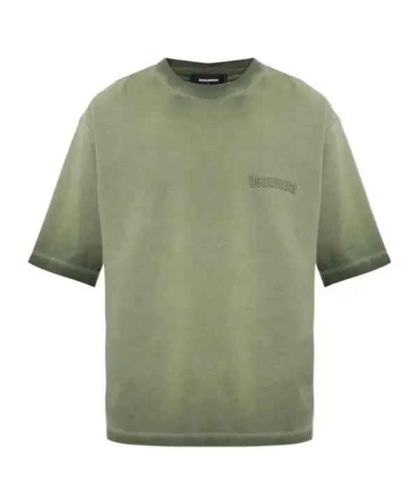 Dsquared2 Crew Neck Short-sleeved T-shirt - Green