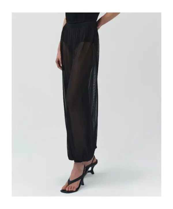 Simkhai Flora Sheer Knit Pant