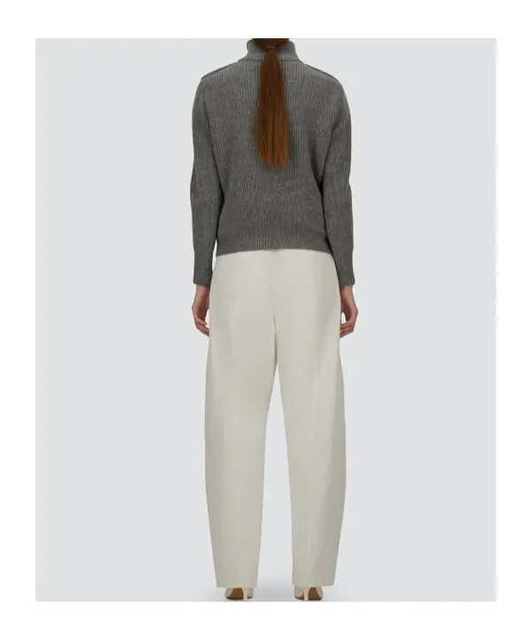 Herno Resort Cardigan In Ribbed Pure Wool