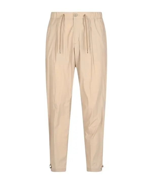 Herno Drawstring Pleated Trousers