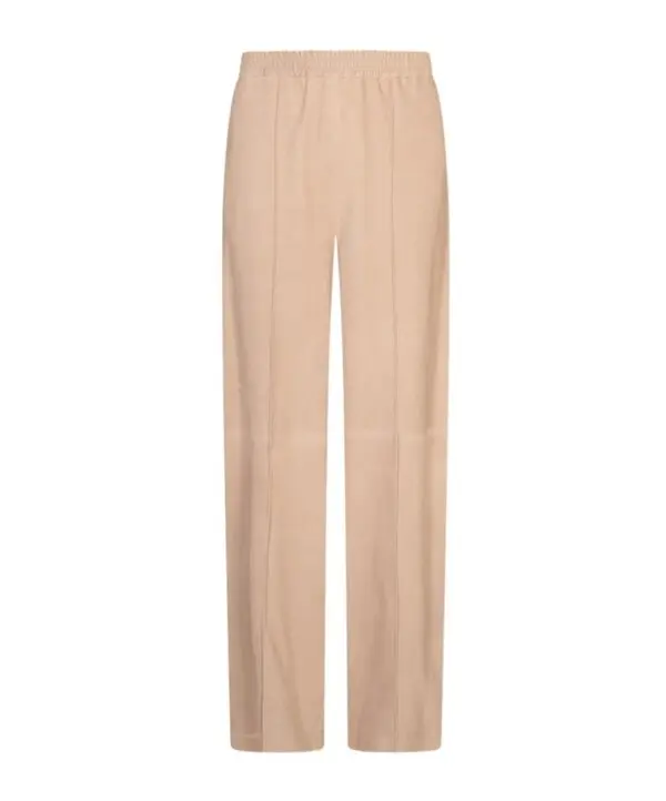 Fabiana Filippi Leather Trousers - Nude