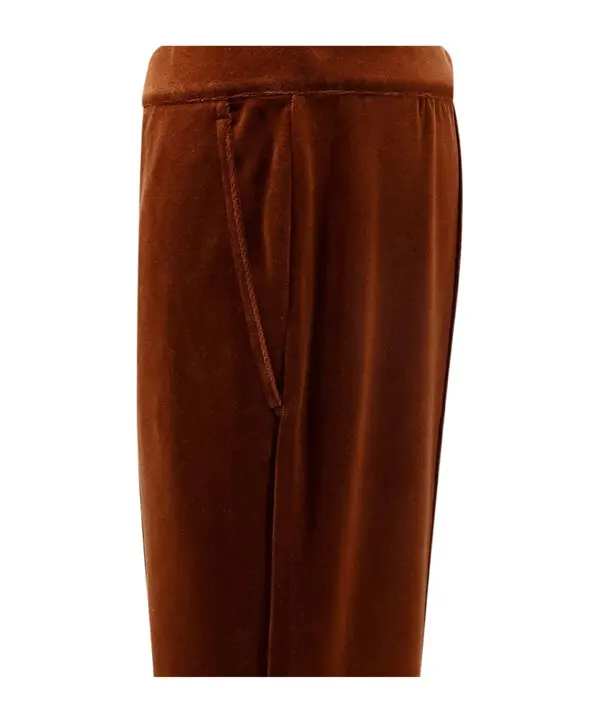 TOM FORD Elasticated Waistband Velvet Trousers