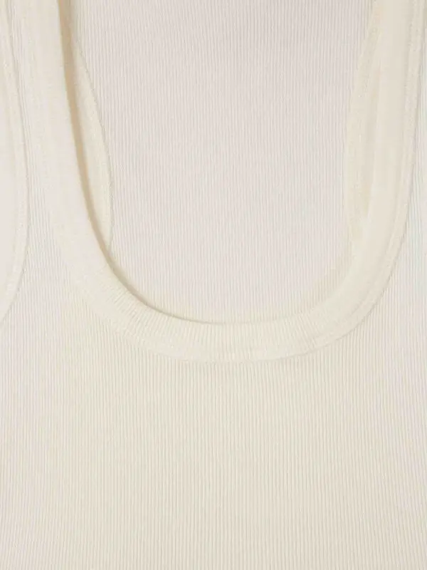 Jacquemus Ribbed Tank Top