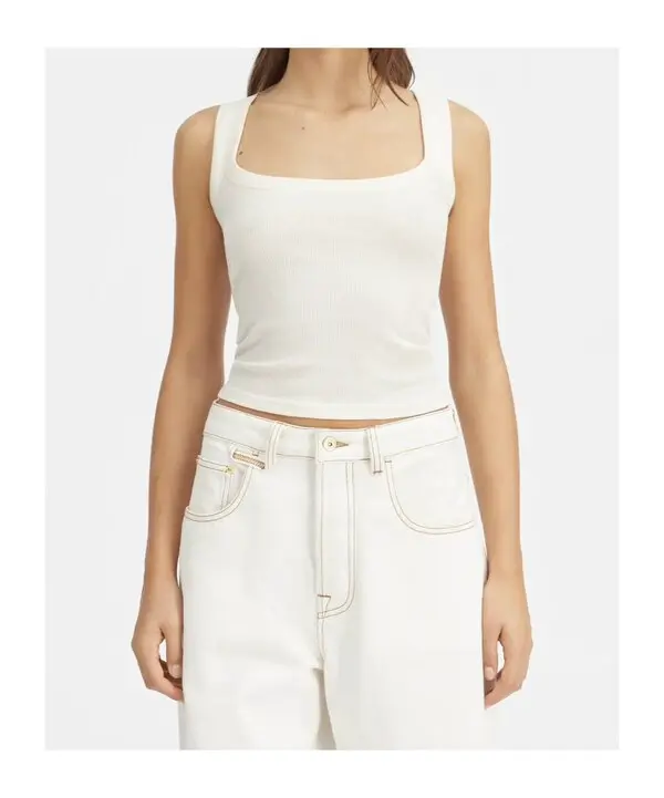 Jacquemus Ribbed Tank Top
