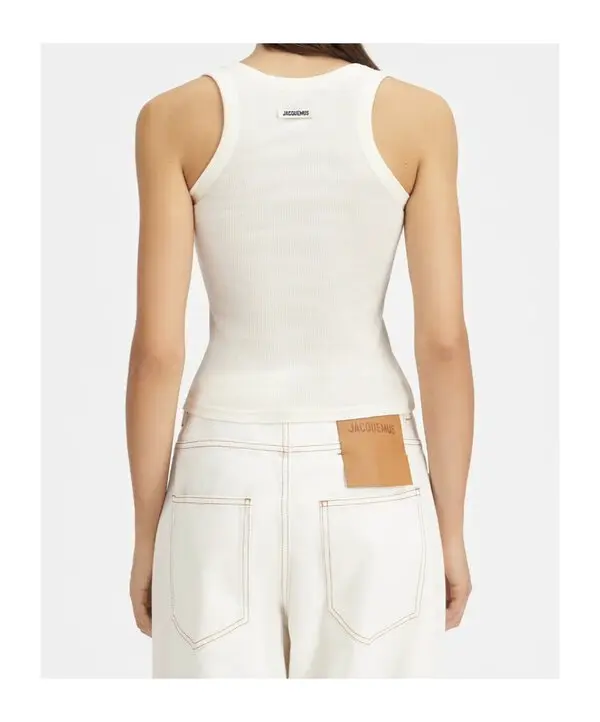 Jacquemus Ribbed Tank Top