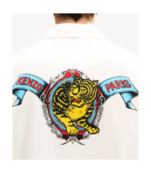 Kenzo Graphic Bowling Shirt