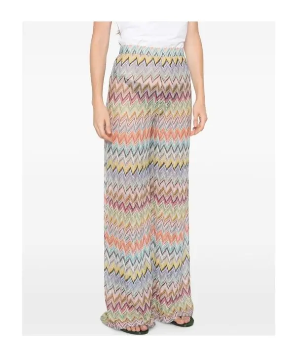 Missoni Zigzag-knit Trousers