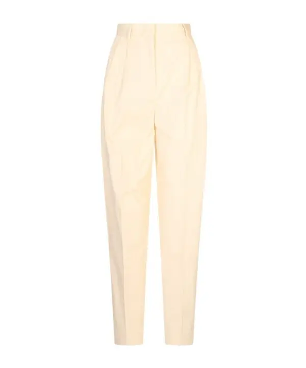 Fabiana Filippi Casual Trousers With Belt Loops - Nude