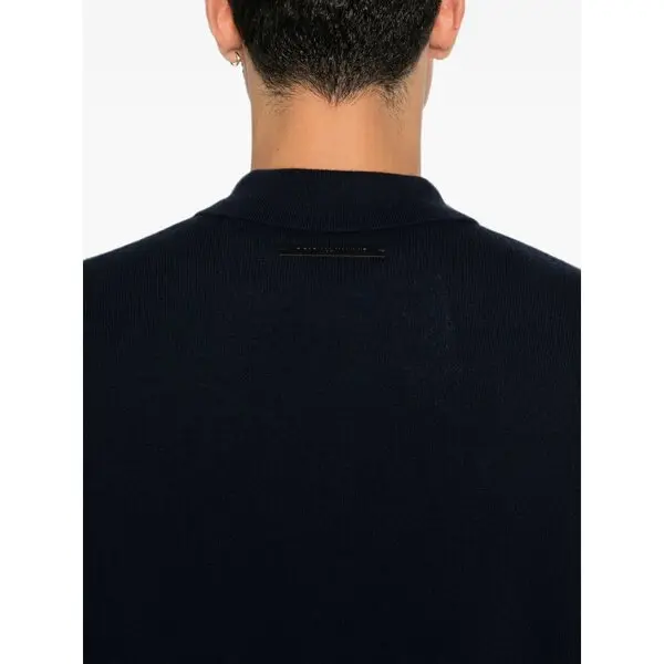 7 For All Mankind Knitted Button-up Long-sleeve Shirt