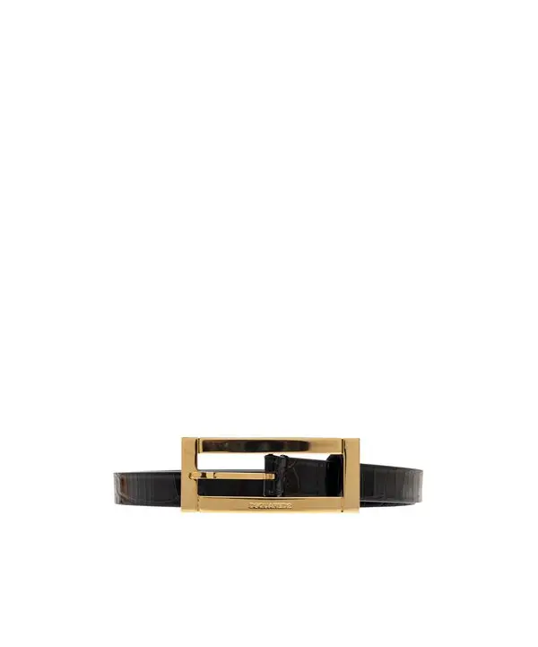 Dsquared2 Logo Engraved Buckle Belt