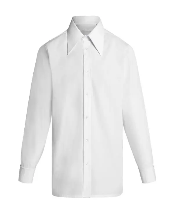 MAISON MARGIELA Side Slit Buttoned Shirt - White