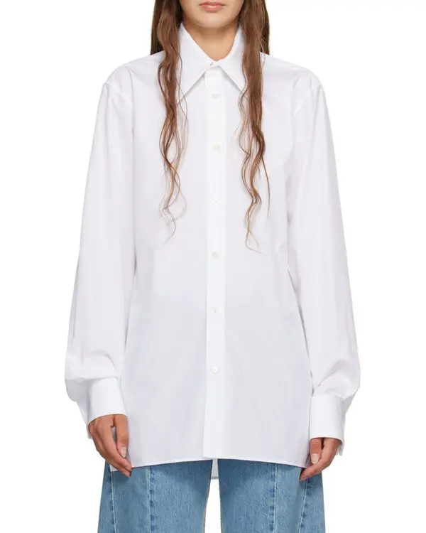 MAISON MARGIELA Side Slit Buttoned Shirt