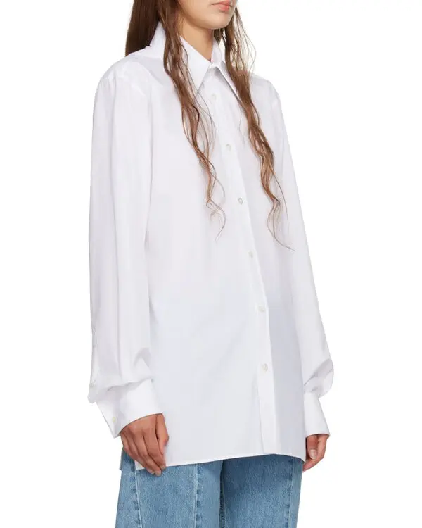 MAISON MARGIELA Side Slit Buttoned Shirt