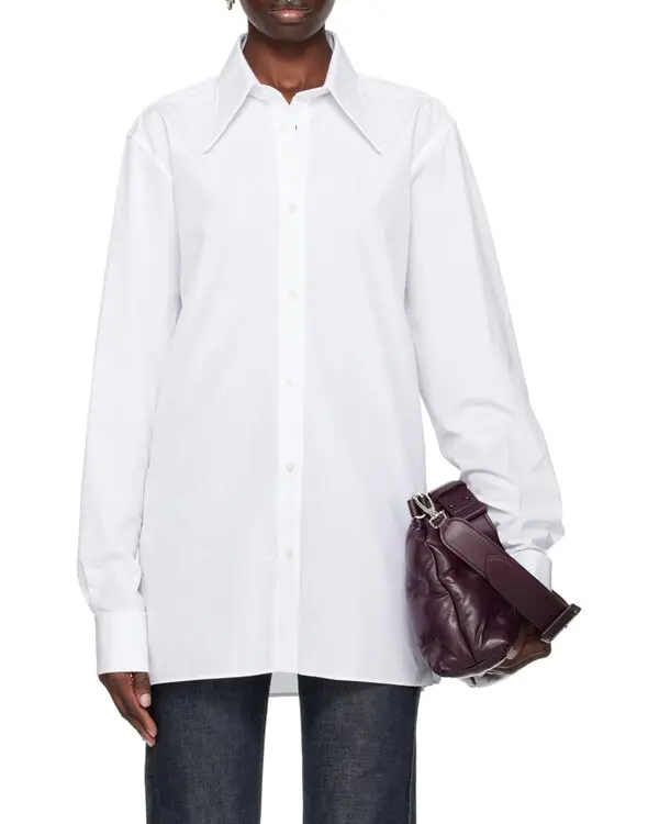 MAISON MARGIELA Side Slit Buttoned Shirt