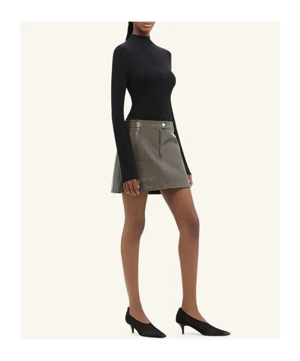 COURREGES Courrèges Vinyl Mini Skirt