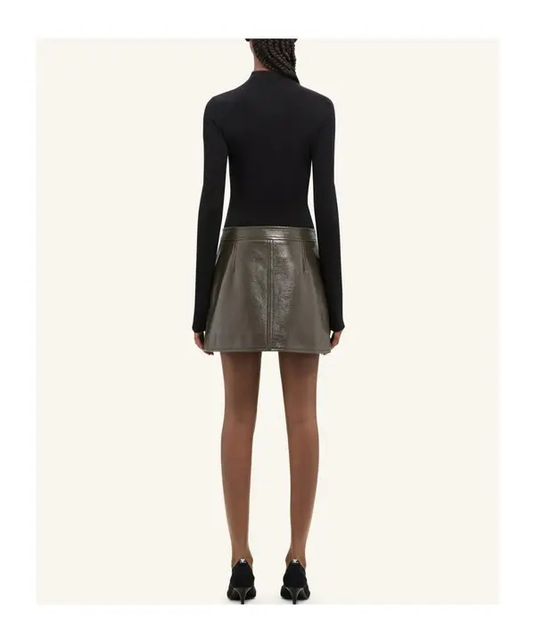 COURREGES Courrèges Vinyl Mini Skirt