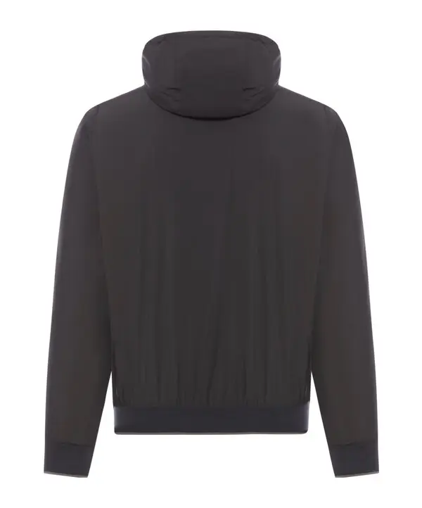 MOORER Oniro-stp Hooded Bomber Jacket