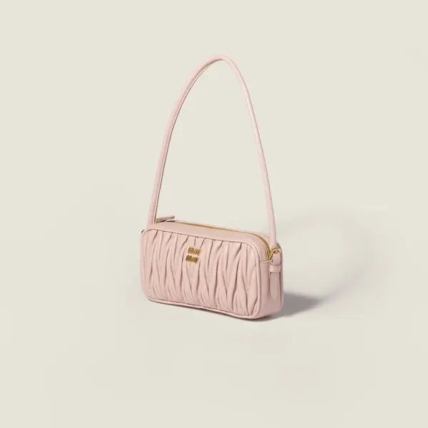 Miu Miu Matelassé Nappa Leather Pouch