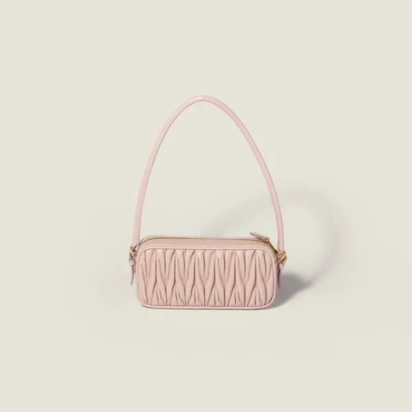 Miu Miu Matelassé Nappa Leather Pouch