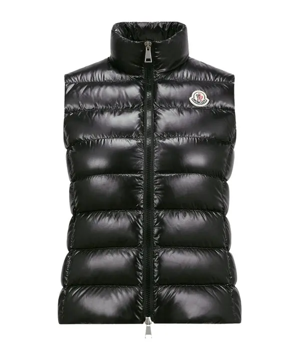Moncler Ghany Down Vest - Black