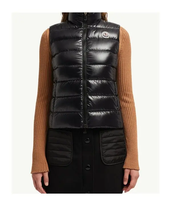Moncler Ghany Down Vest - Black