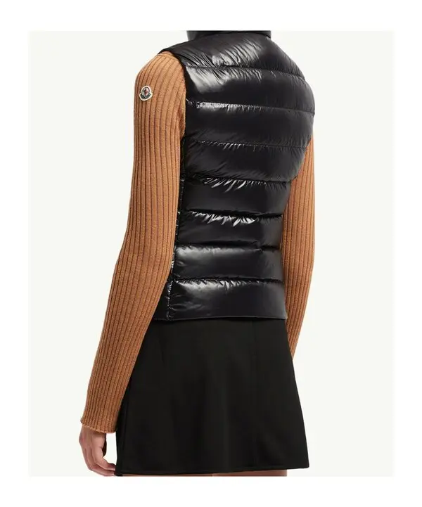 Moncler Ghany Down Vest - Black