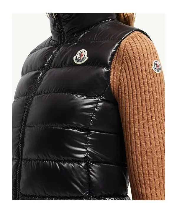 Moncler Ghany Down Vest - Black