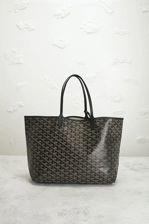 FWRD RENEW Goyard Saint Louis Pm Tote Bag - Black
