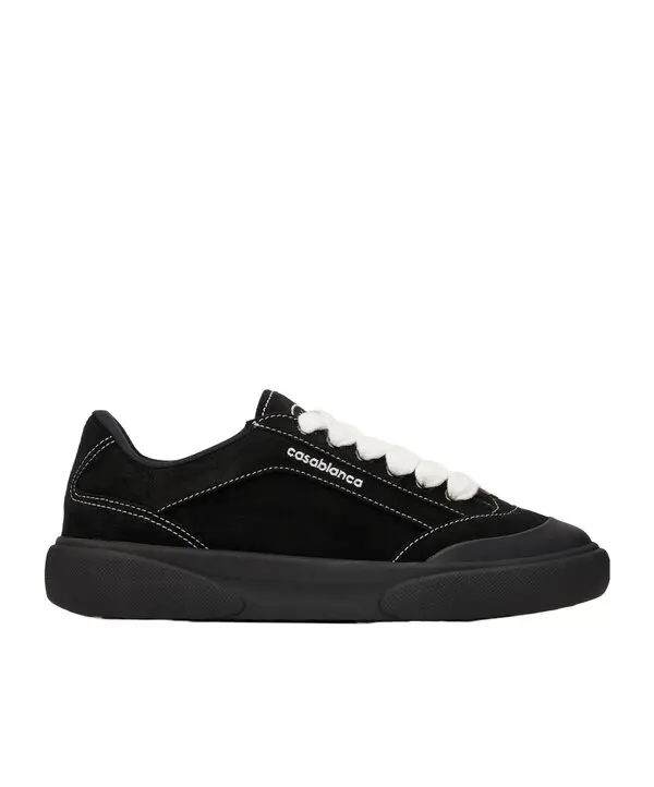 Casablanca Del Mar Contrast Stitch Sneakers - Black
