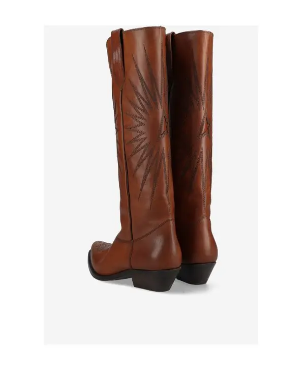 GOLDEN GOOSE Wish Star Pointed-toe Boots