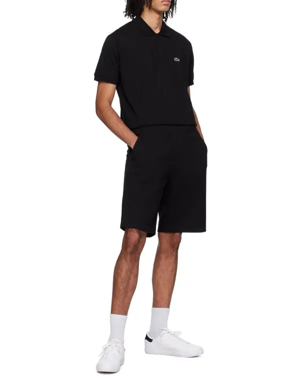 Lacoste Embroidered Logo Polo Shirt - Black