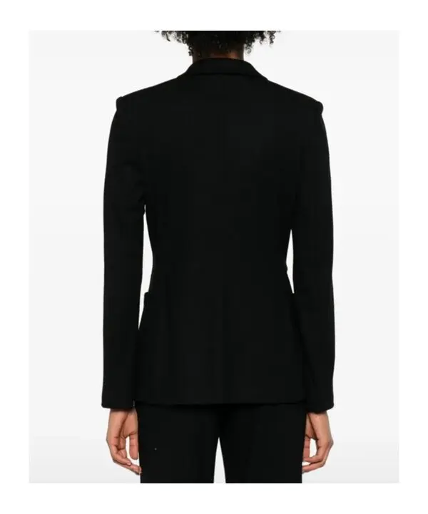 Harris Wharf London Double-breasted Blazer - Black