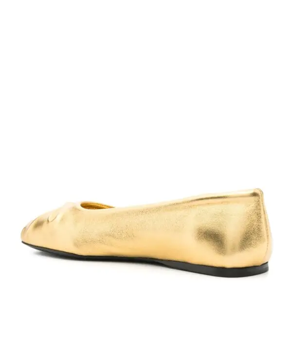 Marni Bow-detail Ballet Flats