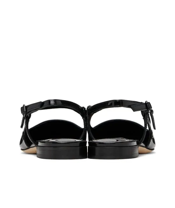 JIMMY CHOO Pointed Toe Flat Sandals
