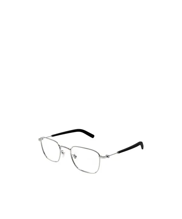 Montblanc Eyewear Square Frame Glasses - White