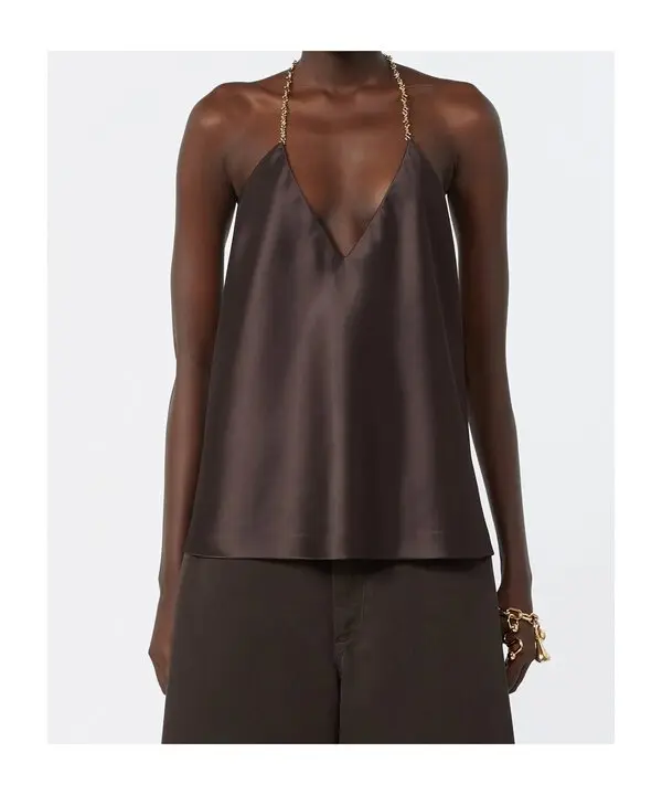 Sportmax V-neck Suspenders