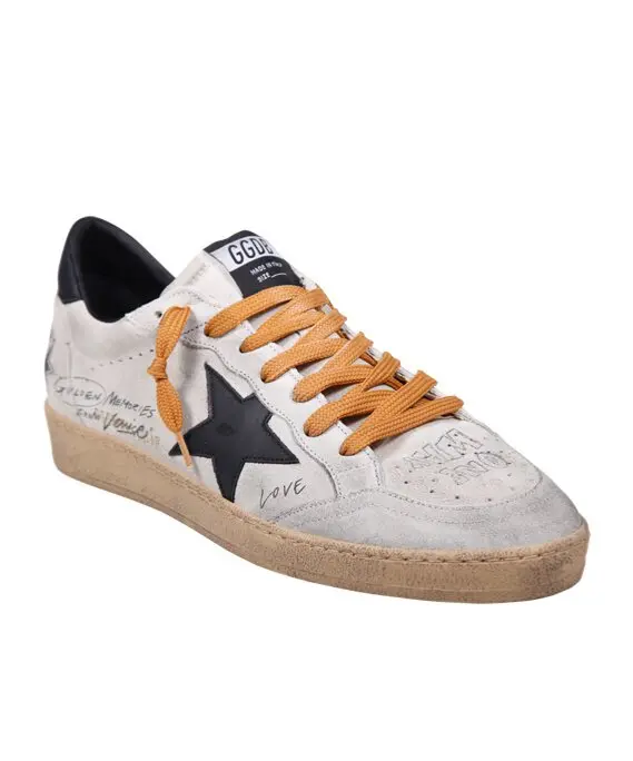 GOLDEN GOOSE Ball Star Printed Low-top Sneakers