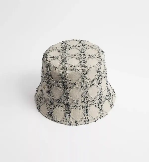 Dior Cannage Teddy-d Small Brim Bucket Hat