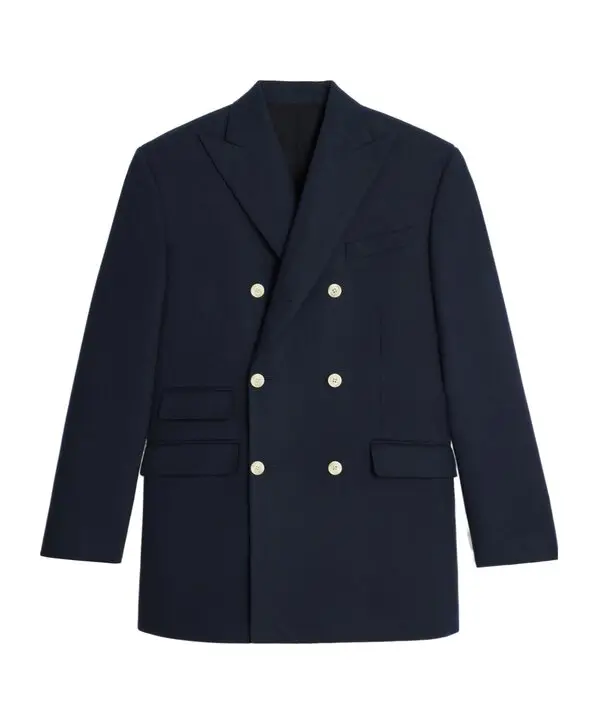 Celine Prince Jacket In Wool Cloth