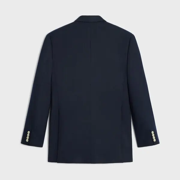 Celine Prince Jacket In Wool Cloth