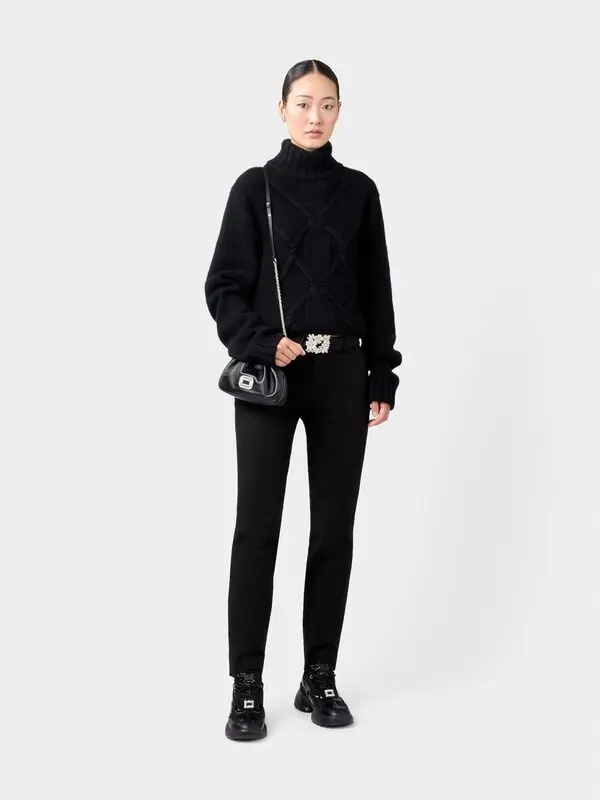 ROGER VIVIER Viv' On The Run Sneakers With Sequins
