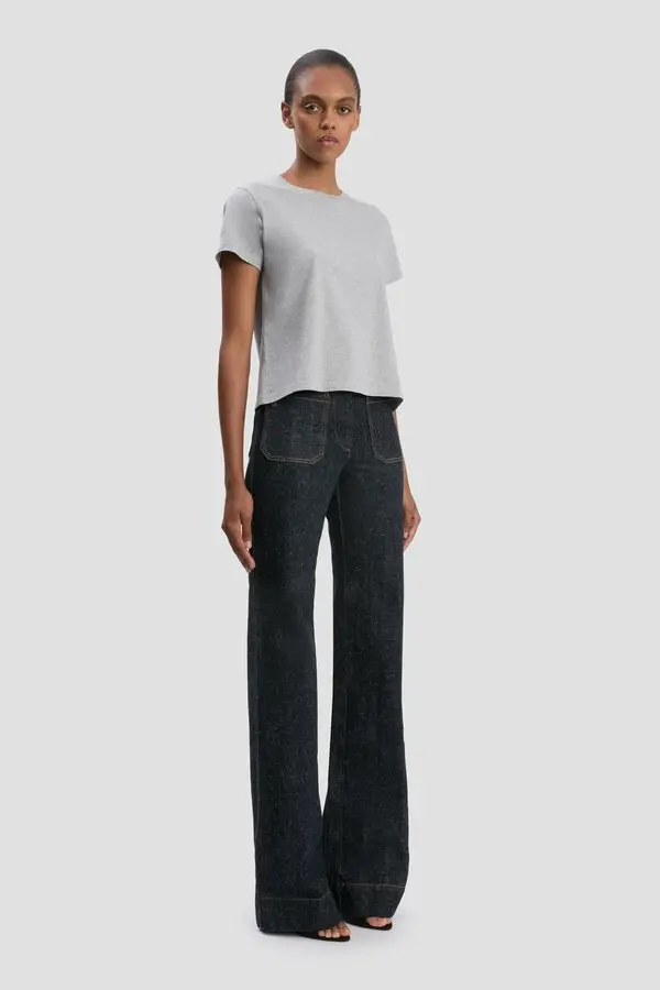 Victoria Beckham Shrunken Fit T-shirt