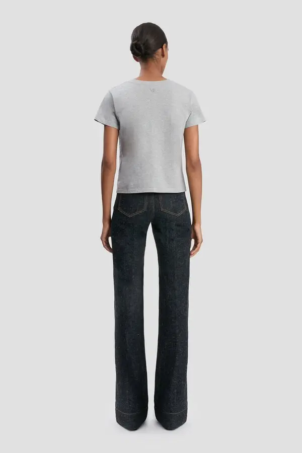 Victoria Beckham Shrunken Fit T-shirt