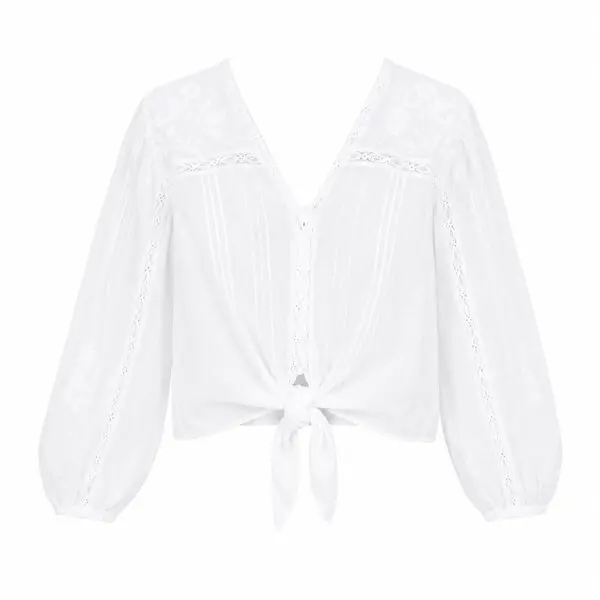 MUCHE & MUCHETTE Coquette Shirt - White