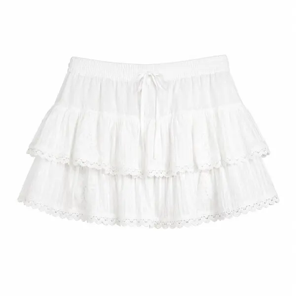 MUCHE & MUCHETTE Coquette Skort - White