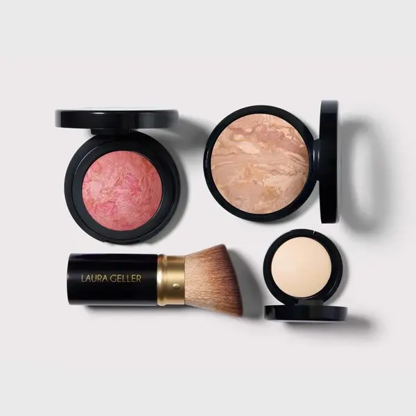 Laura Geller Beauty The Daily Routine: Natural Finish Full Face Makeup Kit - Fair