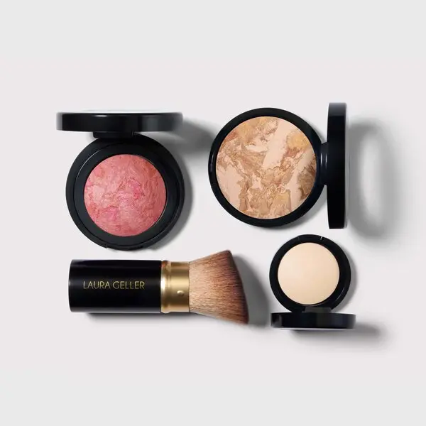 Laura Geller Beauty The Daily Routine: Natural Finish Full Face Makeup Kit - Medium