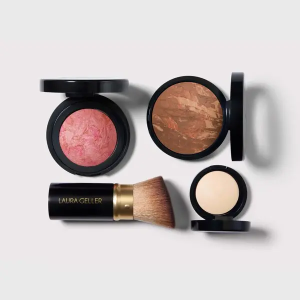 Laura Geller Beauty The Daily Routine: Natural Finish Full Face Makeup Kit - Toffee
