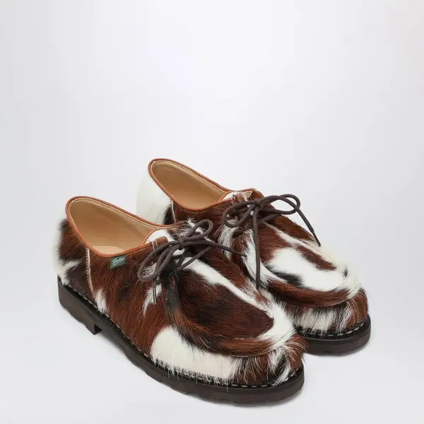 Paraboot Michael Lace-up Shoes In Pony Hair - Brown