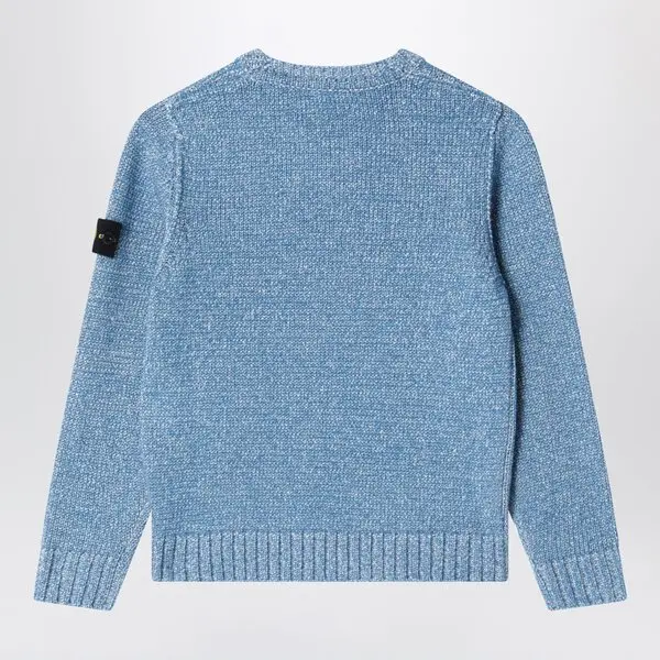 Stone Island Powder Cotton Blend Jumper